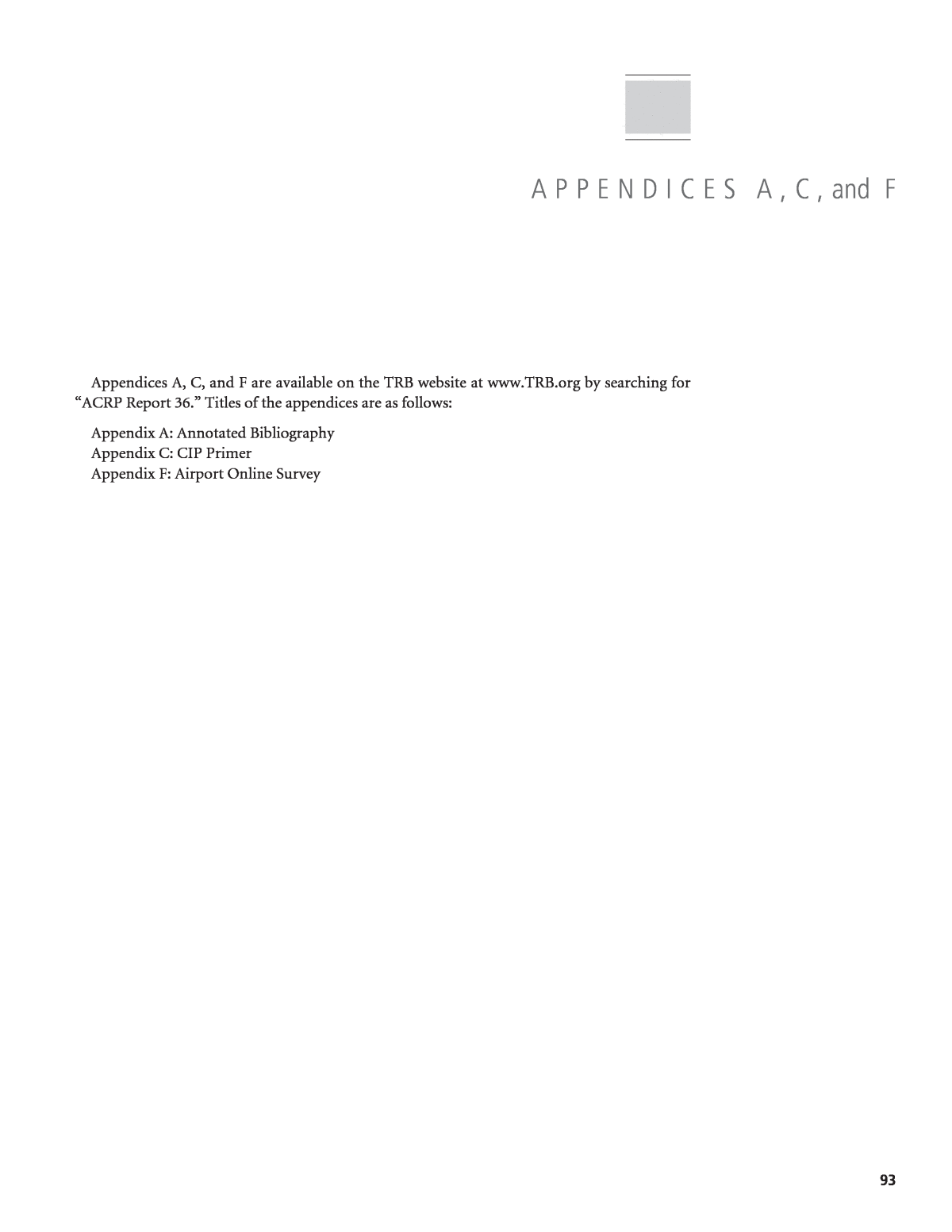Appendix B - Sample of Table of Contents for Typical Agreement ...